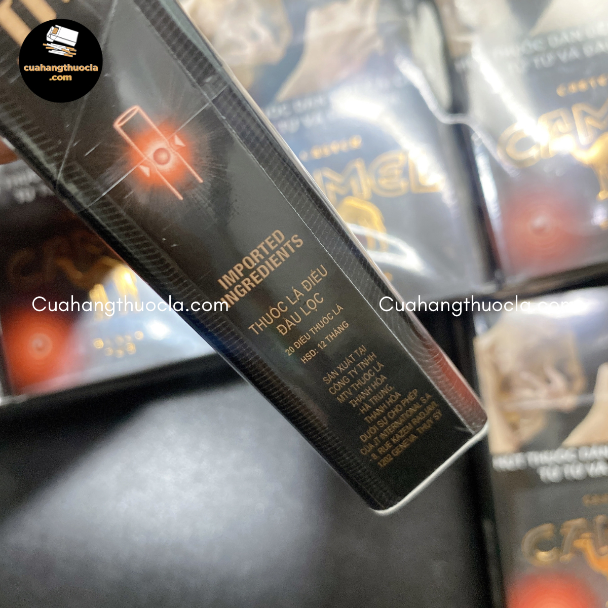 Thuốc lá Camel Trà Đen Black Tea chính hãng